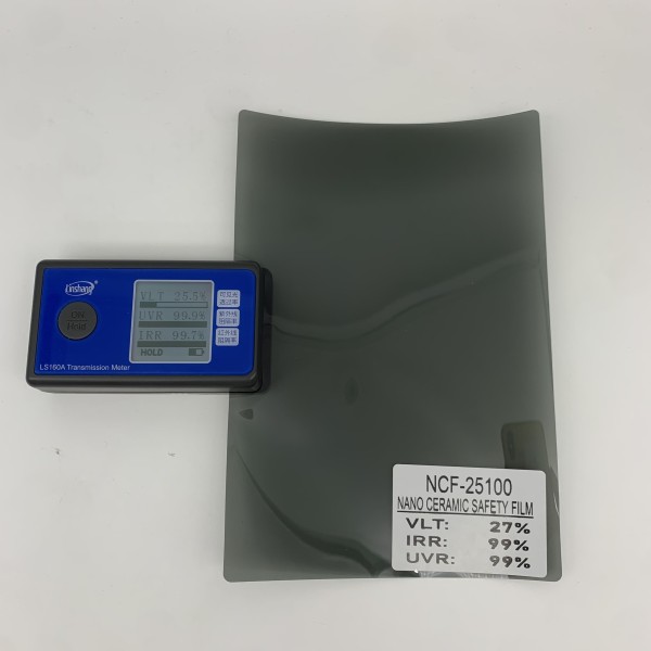 Quality Nano Ceramic Safety Film with 99% IRR and 99% UVR for High Heat Rejection Car Window Tint Film 3mil Thickness for sale
