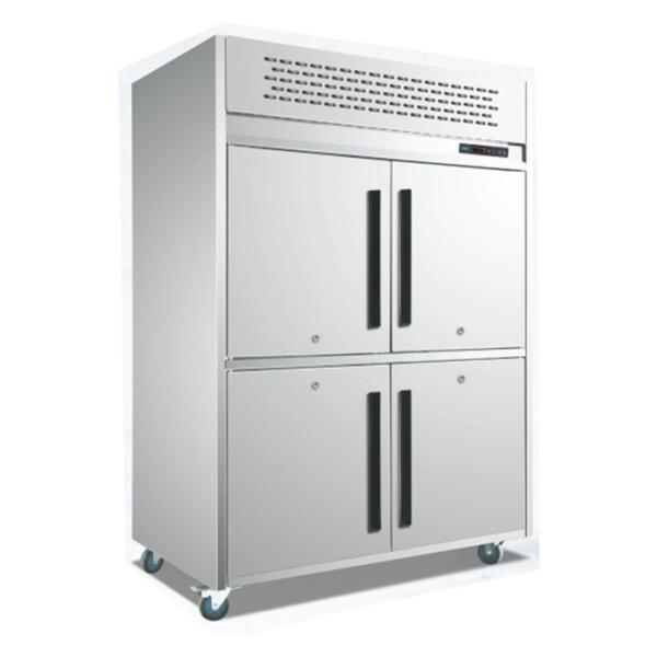 Quality 4 door 300W Commercial Stainless Steel Refrigerator Freezer for sale