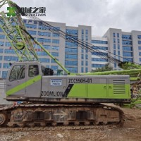 Quality Used 50 Ton Crawler Crane 52m Zoomlion ZCC550 Second Hand Crawler Crane for sale