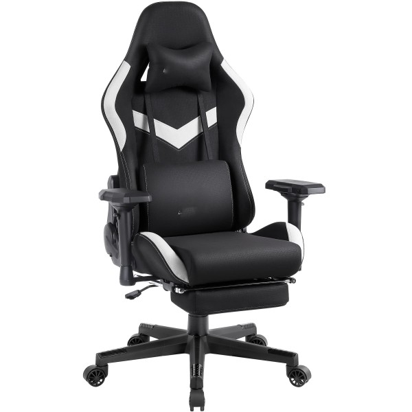 Quality Office Gaming Chair with Pocket Spring Cushion and 4D Armrests Adjustable Height for sale