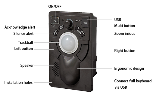 Image:Easy-to-use operating unit