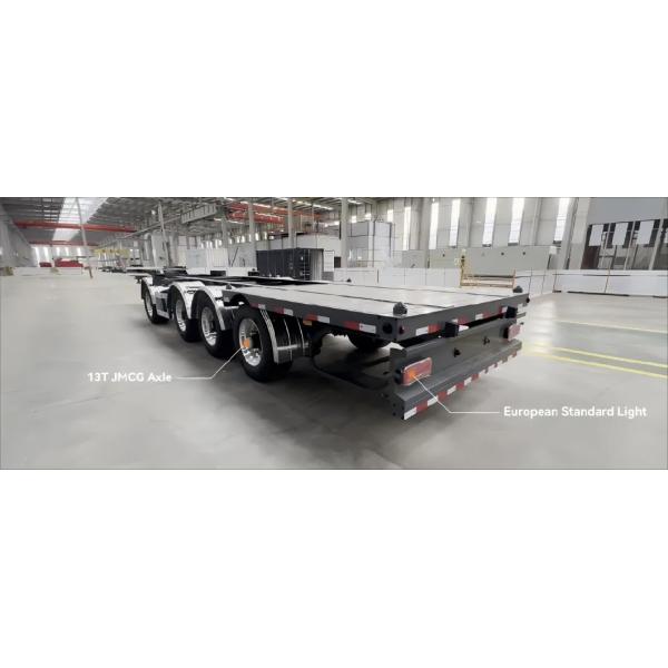 Quality High Quality Heavy Load Capacity Trailer Skeleton Parts Container Transportation for sale