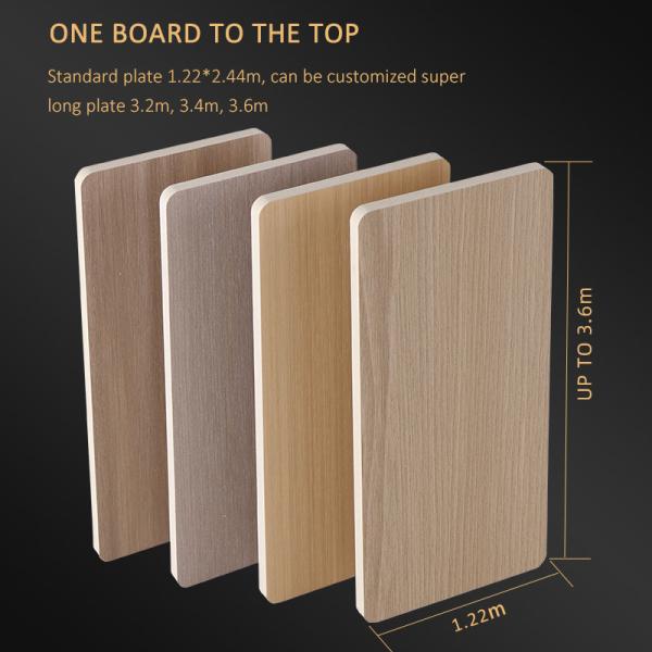 Quality Customized Waterproof Eco Friendly Wood Grain Bamboo Charcoal Fiber Boards for sale
