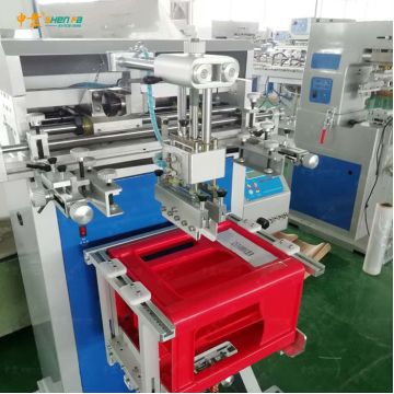 Quality CE 350x250mm Semi Auto Screen Printing Machine For Plastic Crate for sale