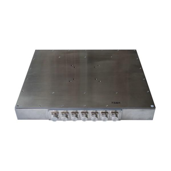 Quality 17in 400nits Stainless Steel Panel PC IP67 EETI Touch Fanless for sale