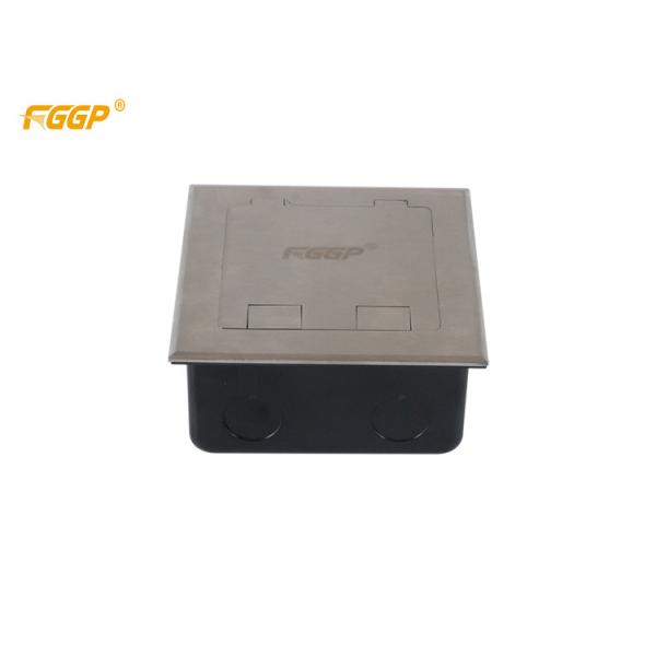 Quality Waterproof Electrical Raised Floor Box Systems Under Floor Flush Outlet Box For for sale