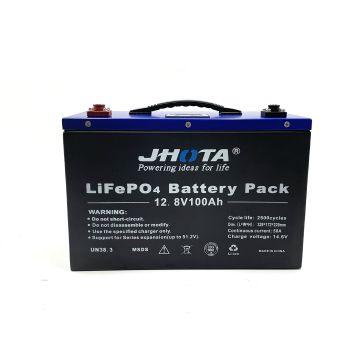 Quality 1280Wh 12V100Ah Deep Cycle LiFePO4 Battery For RV Camping Caravan for sale