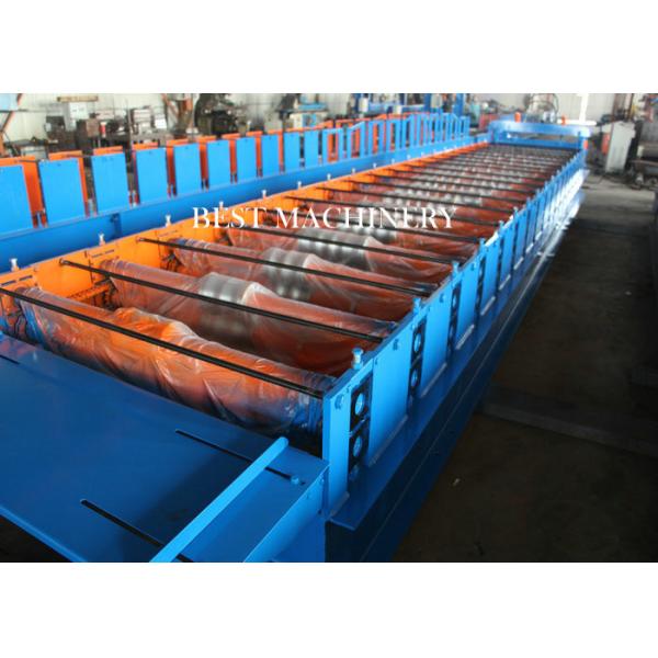 Quality Auto Standard Rib Corrugated Roofing Sheet Roll Forming Machine Electric control for sale