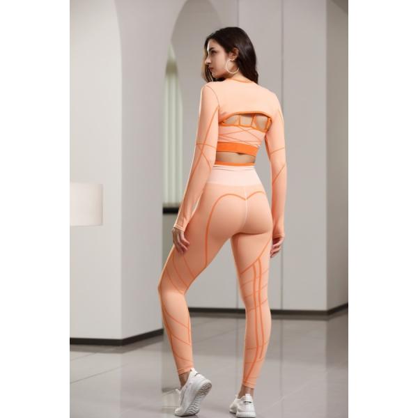 Quality 88% Polyester Athletic Bra Complementary Long Sleeve Cover Lightweight for sale