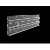 Quality Customized Size LED Optics Lenses For Double Row Linear Lighting for sale