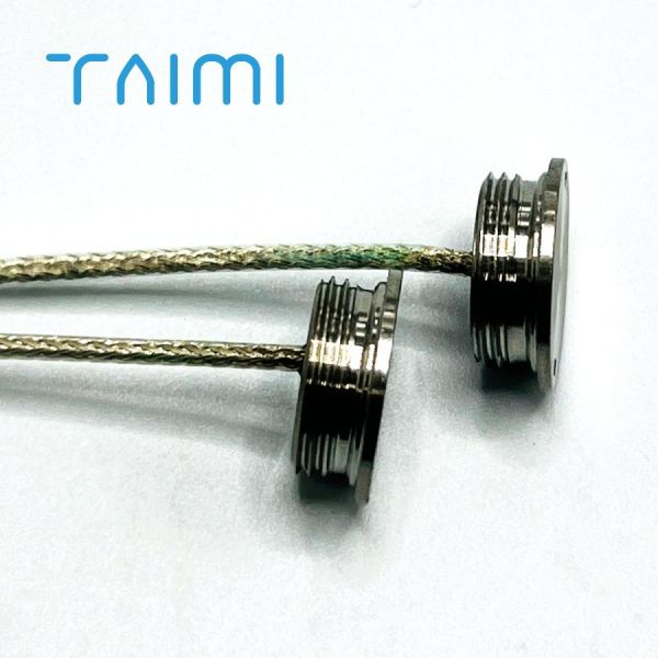 Quality 1Mhz high temperature ultrasonic water flow sensor steel flowmeter gland sensor for sale