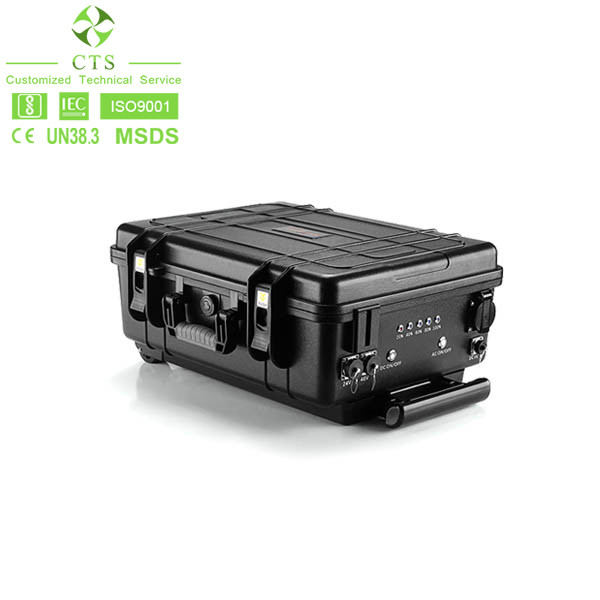 Quality 60HZ Mobile Lithium Portable Power Station CTS-P2000 Long Stand By Time for sale