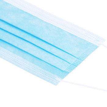Quality Three layer Blue Mint Smell Earloop Disposable Mask for sale