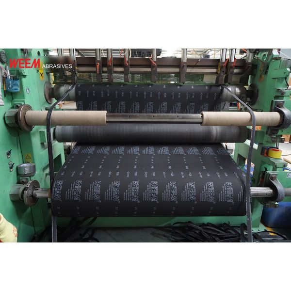 Quality 8 Inch Silicon Carbide Abrasives Floor Sanding Cloth Rolls , Resin Bonded for sale