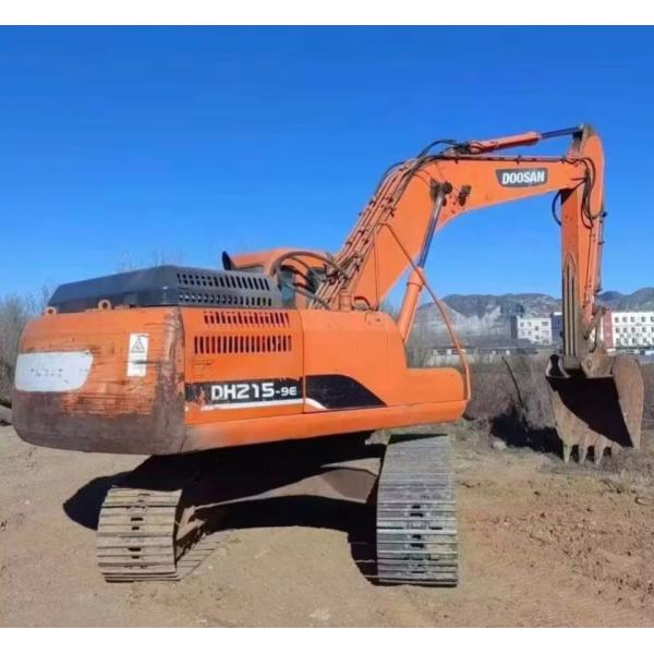 Quality Used Excavator Digger Doosan DH215W Construction Machinery 48KW Fuel Saving for sale