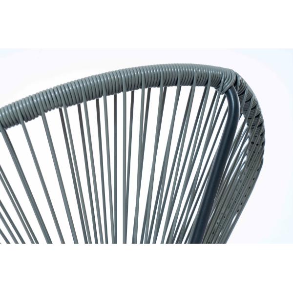 Quality Patio Outdoor Wicker Bistro Table And Chairs Dining Colorful Rattan Acapulco for sale