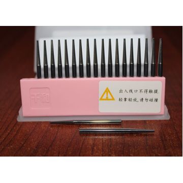 Quality HRC90 Hardness Tungsten Carbide Nozzle for coil winding machine , Over 2300N/mm for sale