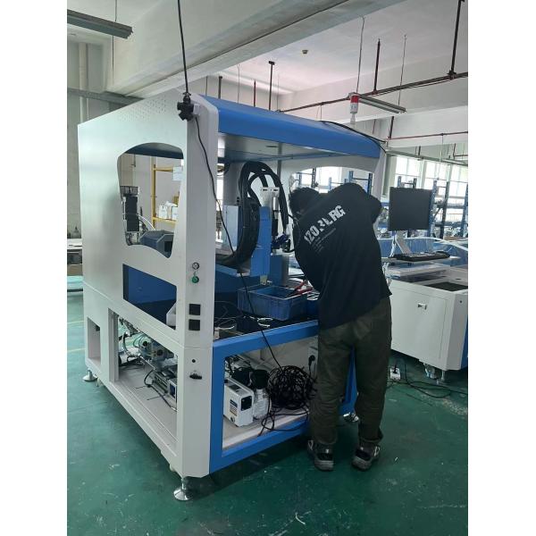 Quality High Frequency Transformer Potting Machine Automated Dispensing with Safety Door for sale