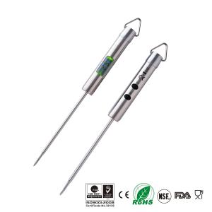 Quality Stainless Steel Instant Read Food Thermometer , Cooking Probe Thermometer Good for sale