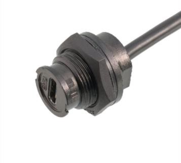 Quality Mini USB IP67 Waterproof Electrical Cable Connector 5/8 Screws for sale