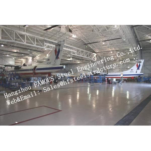 Quality Waterproof Insulated Prefabricated Steel Structure Aircraft Hangar For Private for sale
