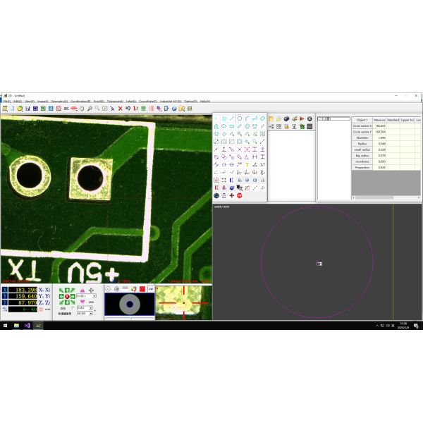 Quality Visual Video Cmm Measurement Machine With 3 Axis 0.01μm Linear Encoder for sale