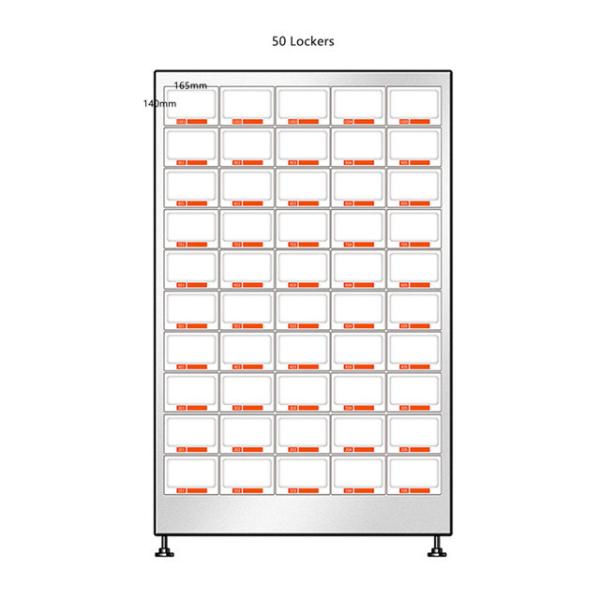 Quality Automatic Locker Vending Machine With 50 Lockers Souvenir Vending Machine Gift for sale