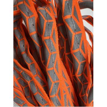 Quality Flame Retardant Glass Beads Reflective Fabric Washable Polyester Taffeta for sale