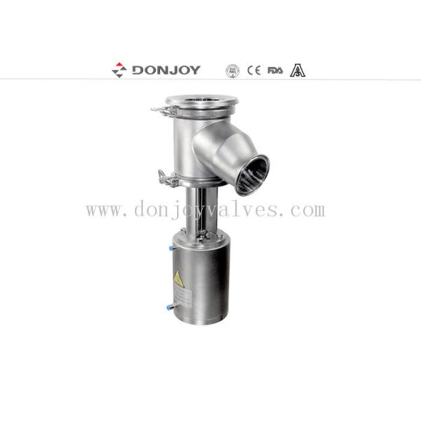 Quality DONJOY Pneumatic internal open Tank  Bottom Valve with clamp connection for sale