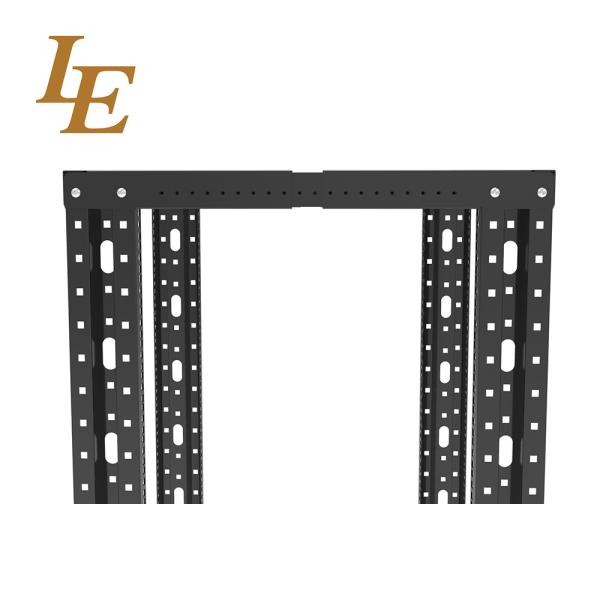 Quality Floor Standing 42u Open Frame Rack For Telecommunication for sale