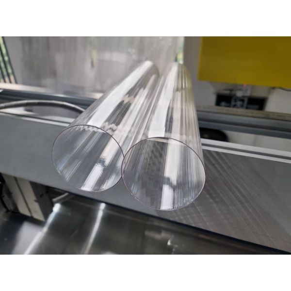 Quality High Efficiency PC Clear Pipe Extrusion Machine Frequency Inverter Control for sale