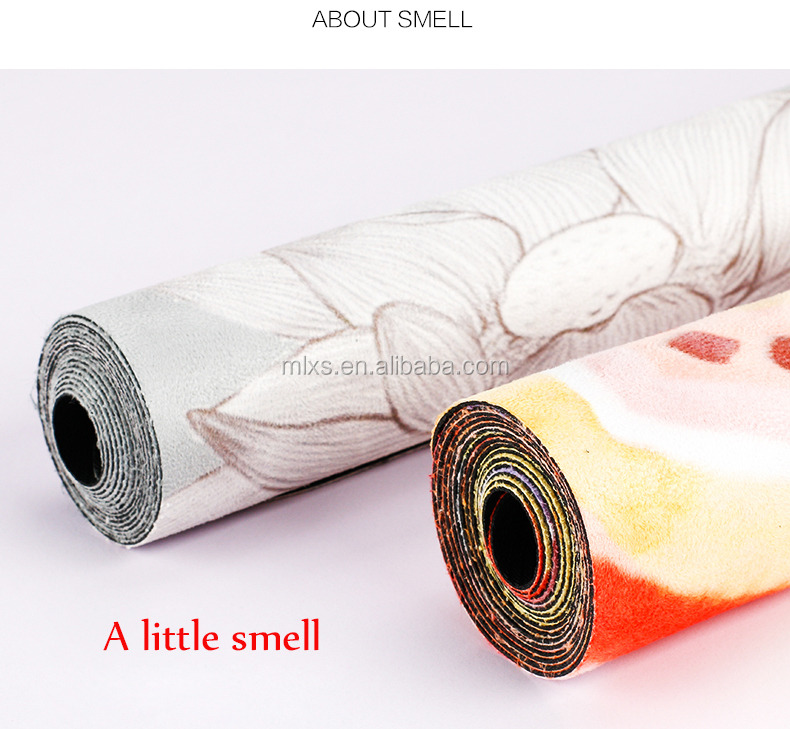 Luming YM-002 Non-slip Slimming Exercise Fitness Gymnastics Mat  Esterilla Pilates Rubber Yoga Mat