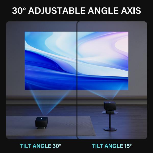 Quality Android 11 Home Theater Projector with 1000 1 Contrast Ratio and 30000 Hrs Lamp for sale