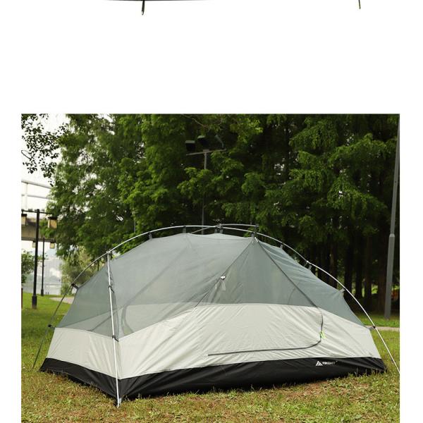 Quality Aluminum Pole Windproof And Rainproof Camping Tent Double Double Decker for sale
