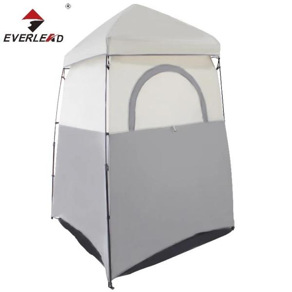 Quality Single Door Privacy 190T Polyester Camping Shower Tent for sale