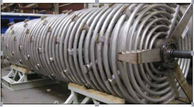 Quality Longlife Animal Rendering Rotary Drying Equipment Horizontal Coil Dryer With for sale