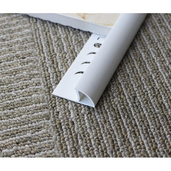 Quality White Aluminium Corner Tile Trim PVC Ceramic Tile Edge Corner Trim for sale
