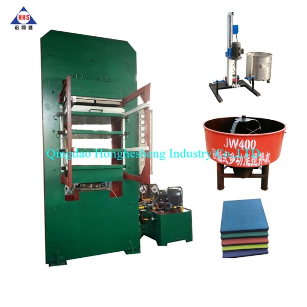 Quality rubber Tile Vulcanizing And Moulding Machinery for sale