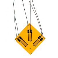 Quality Triaxial Strain Gauge Resistance Strain Gages CA series for sale