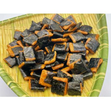 Quality Non Fried Seaweed Wrapped Crackers for sale