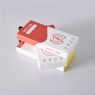 Quality Customized Electronics Products Box Usb Data Cable Packaging Boxes With Blister for sale