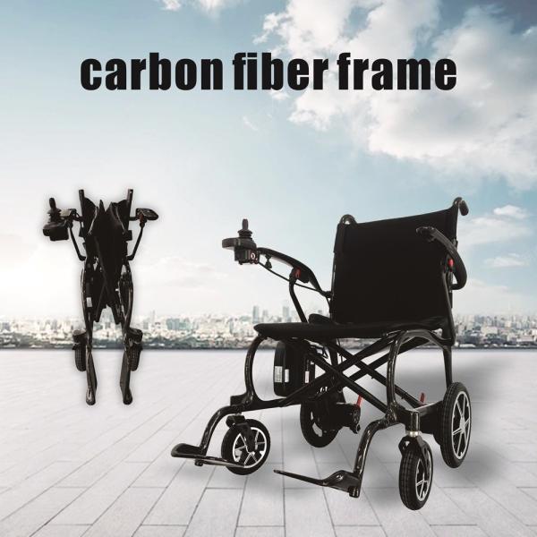Quality Electromagnetic Braking Electric Wheelchair with Adjustable Height and Remote for sale