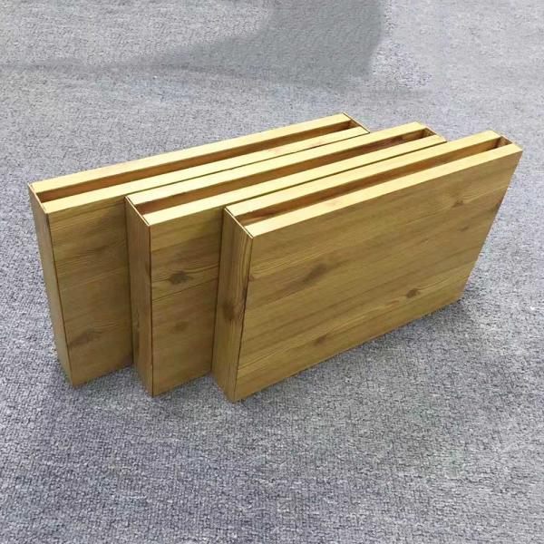 Quality Box Baffle Metal Ceiling Tiles In 6000mm for sale
