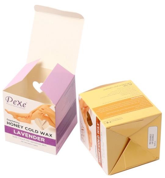 Quality 1000pcs Debossing Printed Cosmetic Boxes Custom Logo PMS for sale