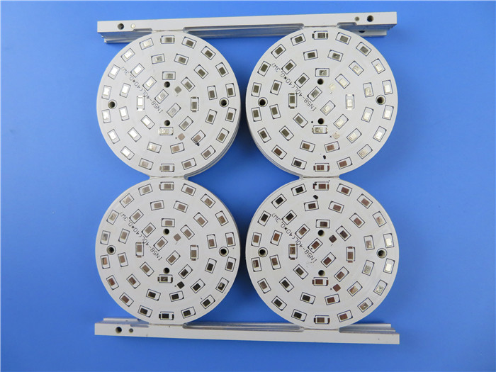 Quality Metal Core PCB Built On Aluminium Base With Panel Shipment for LED Lighting for sale