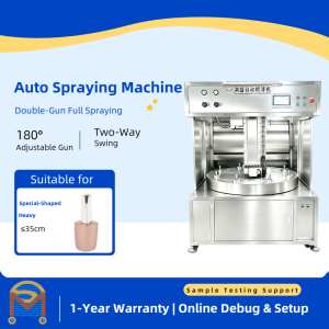 Quality Automatic Spray Painting Machine, Coating Equipment for Nail Polish Bottle for sale