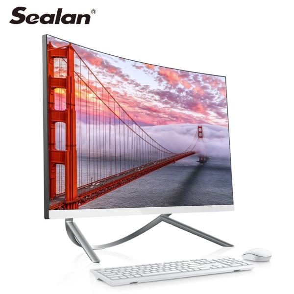 Quality Intel Core I7 4G RAM All In One Computer With Curved Monitor Thickness 0.8cm for sale