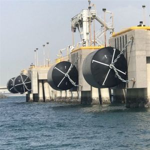 Quality D0.5L1.0m Marine Sea Polyurethane Foam Filled Solid Floating Fender for sale