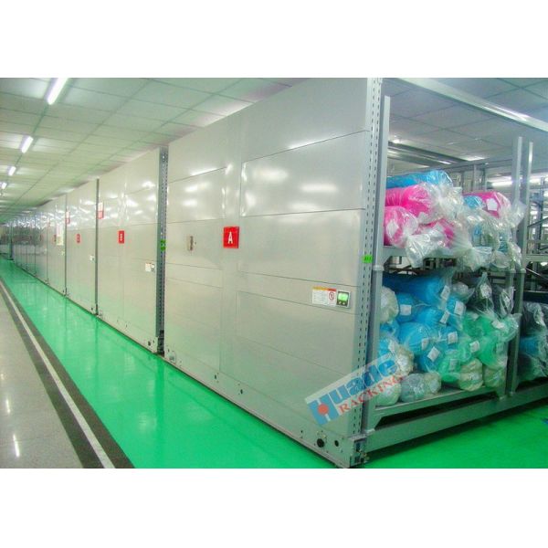 Quality Rail Guided Mobile Storage Racks Warehouse Racking Shelves For Optimizing Space for sale
