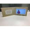 china 7 Inch Lcd Custom Video Birthday Cards With CMYK Printing ROHS